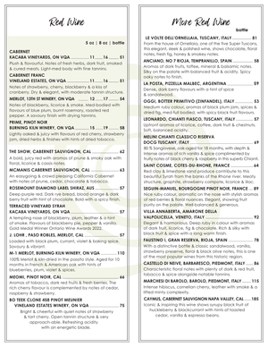 Bar Menu | Twisted Lemon Restaurant – Twisted Lemon - Restaurant ...