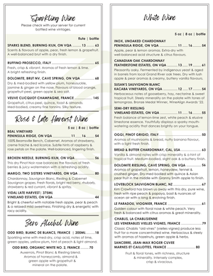 Bar Menu | Twisted Lemon Restaurant – Twisted Lemon - Restaurant ...