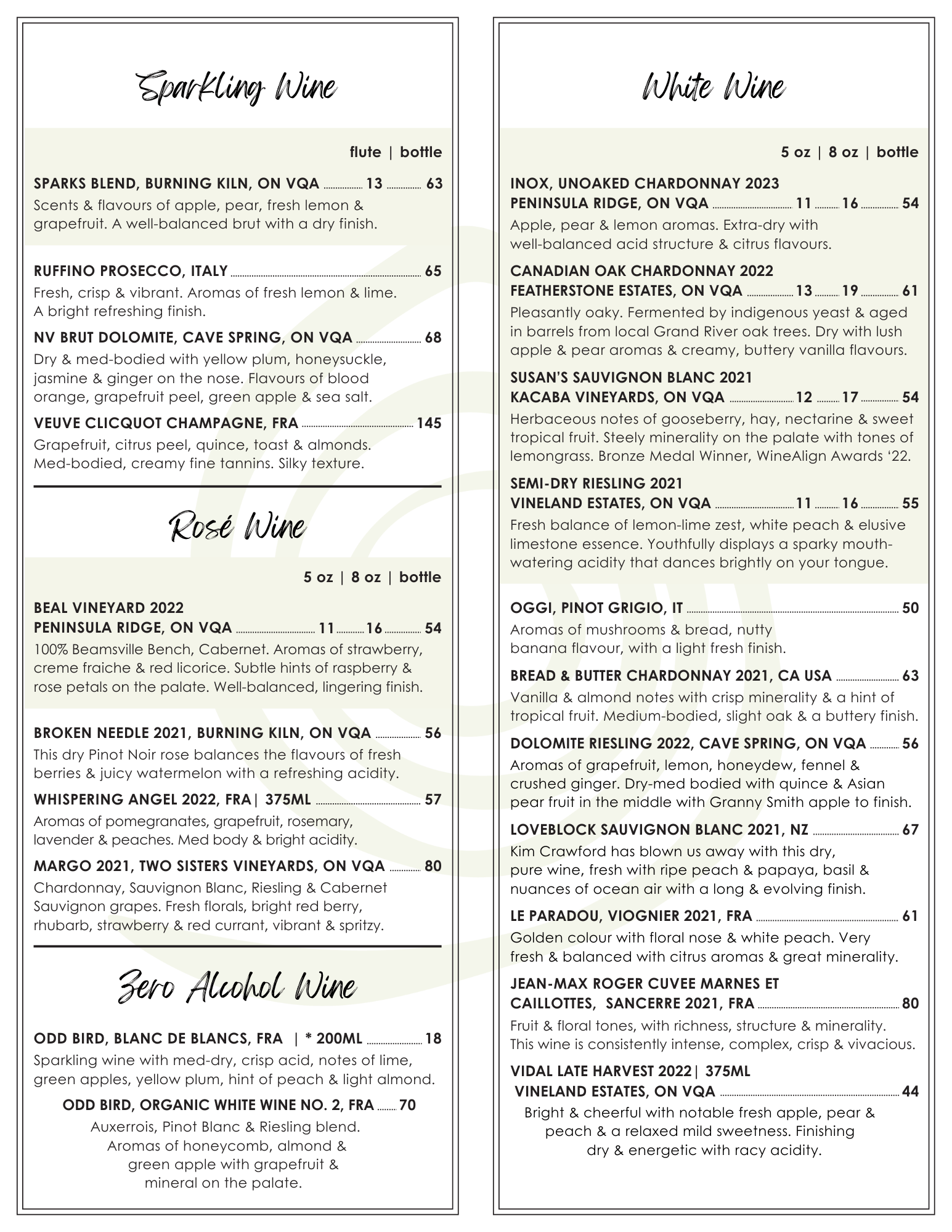 Bar Menu | Twisted Lemon Restaurant – Twisted Lemon - Restaurant ...